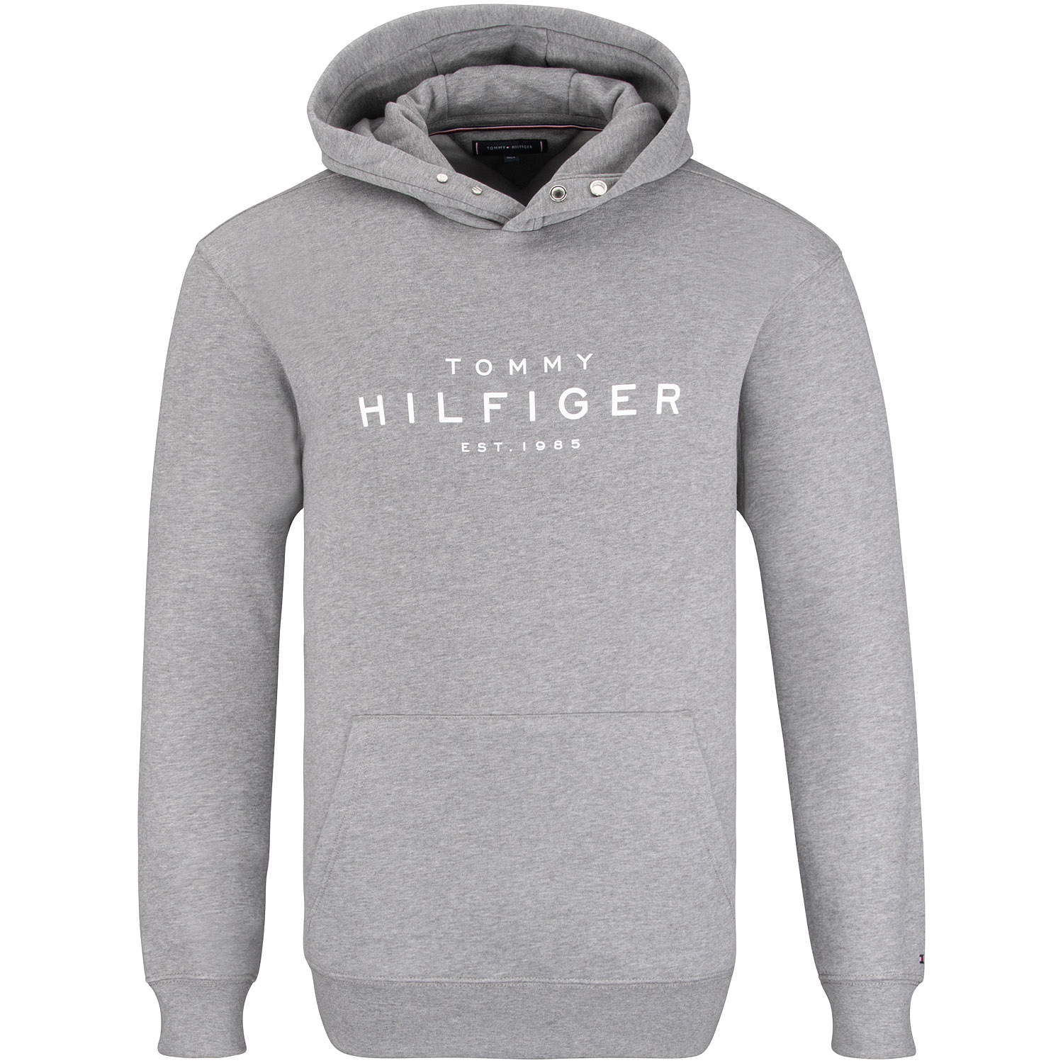 TOMMY HILFIGER Kapuzen Sweatshirt grau